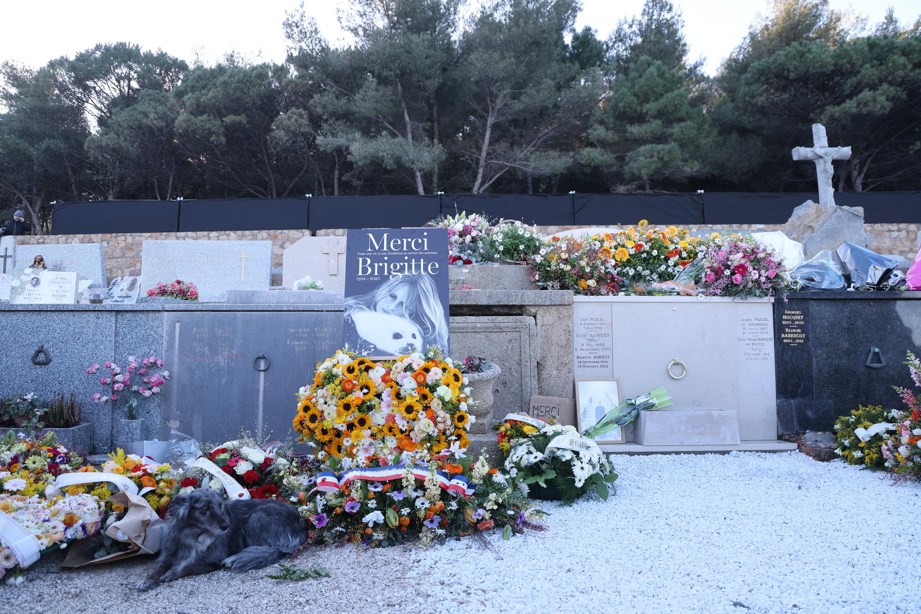 Aux obsèques de Brigitte Bardot, son fils Nicolas épaulé par sa femme ...