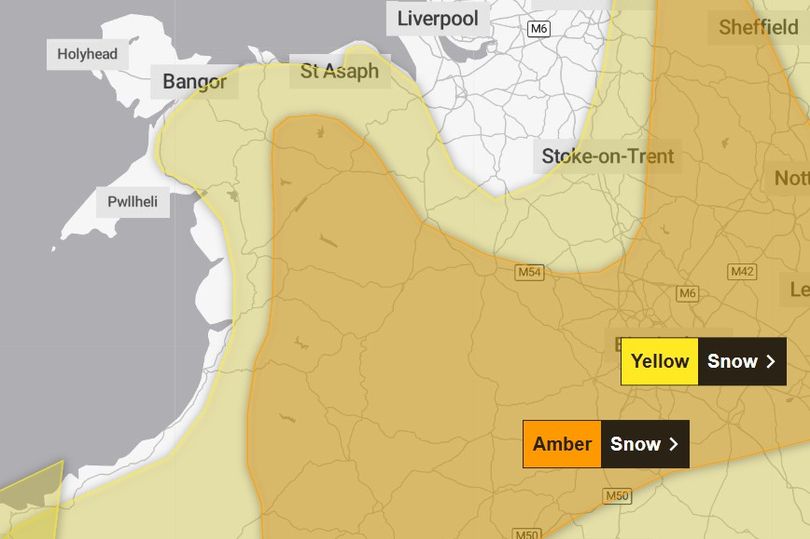 Storm Goretti amber snow warning in place for 13 hours