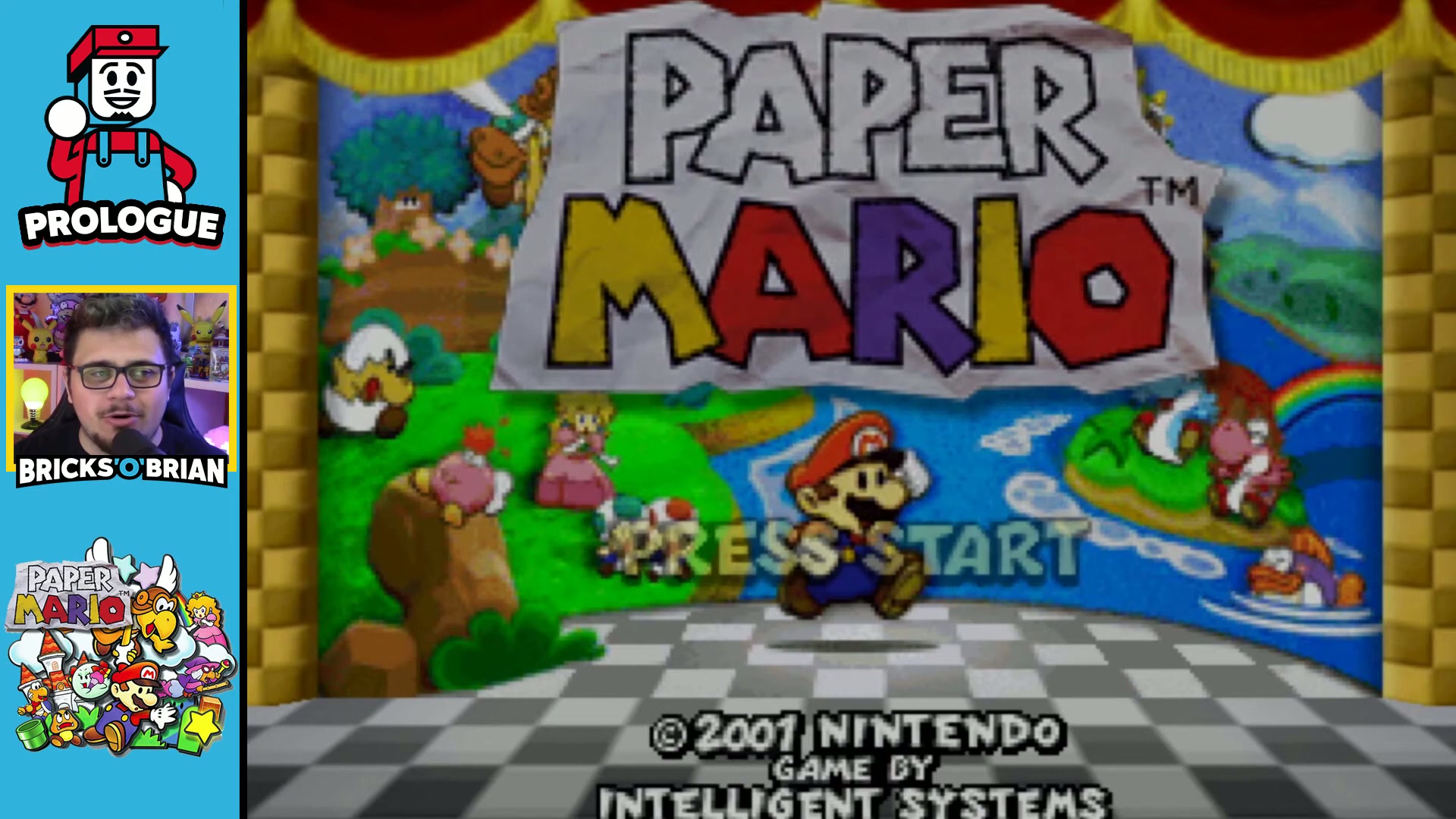 A story from the stars - Paper Mario with Bricks 'O' Brian