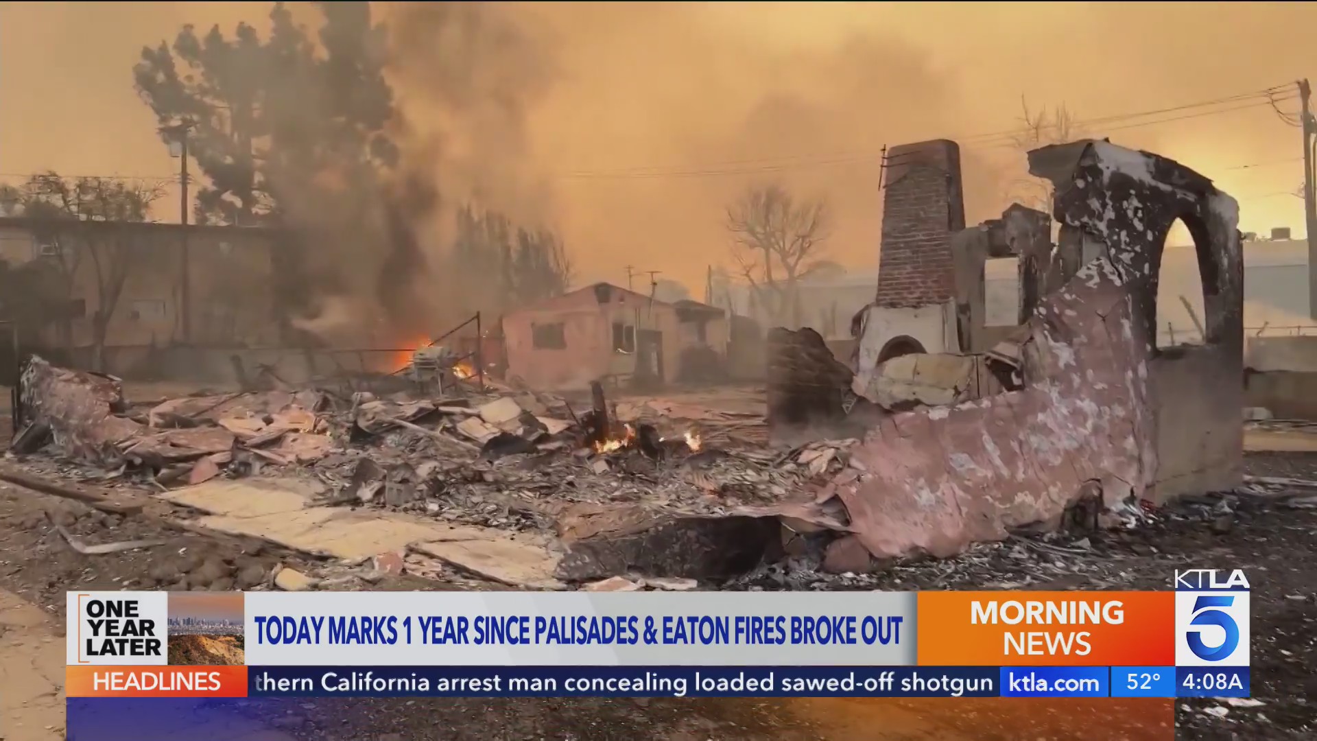 One year later: Southern California remembers Eaton and Palisades wildfires