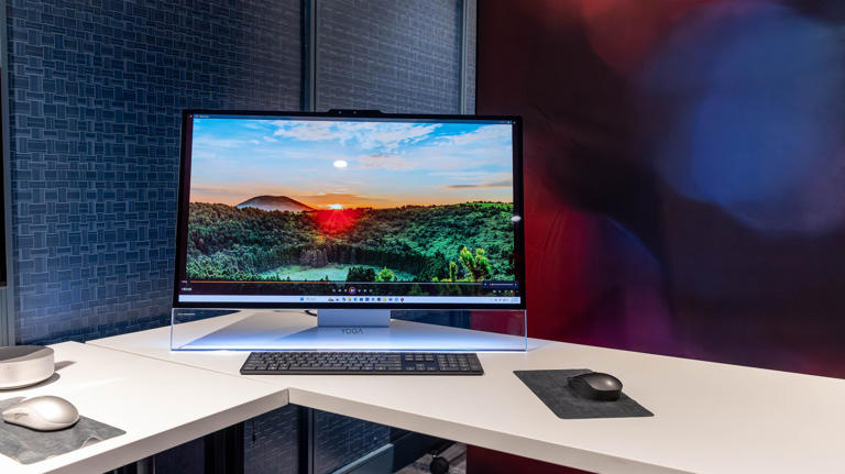 Lenovo's 2026 'Panther Lake' desktops are all-in-one PCs that glow and ...