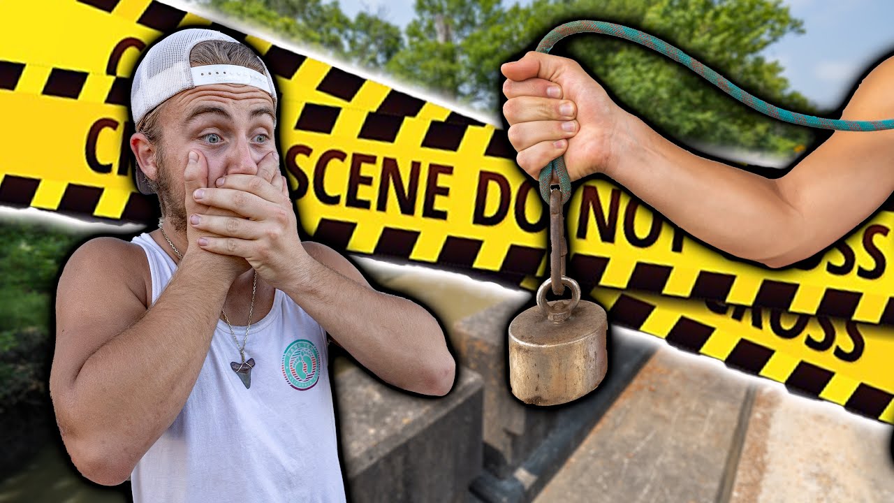What we pulled out of the water turned into a crime scene