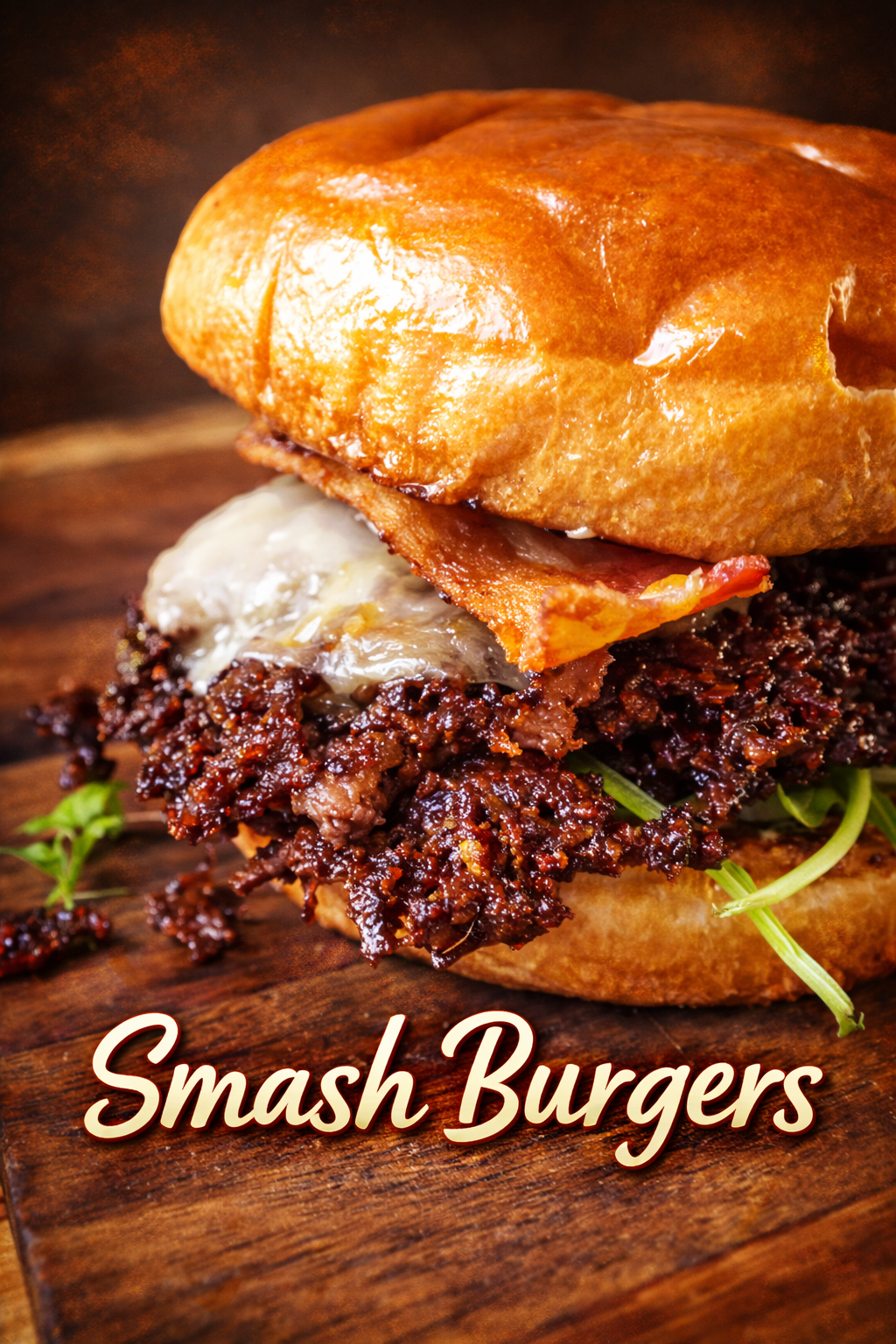 Smash burgers with Pepper Mafia seasoning on the griddle