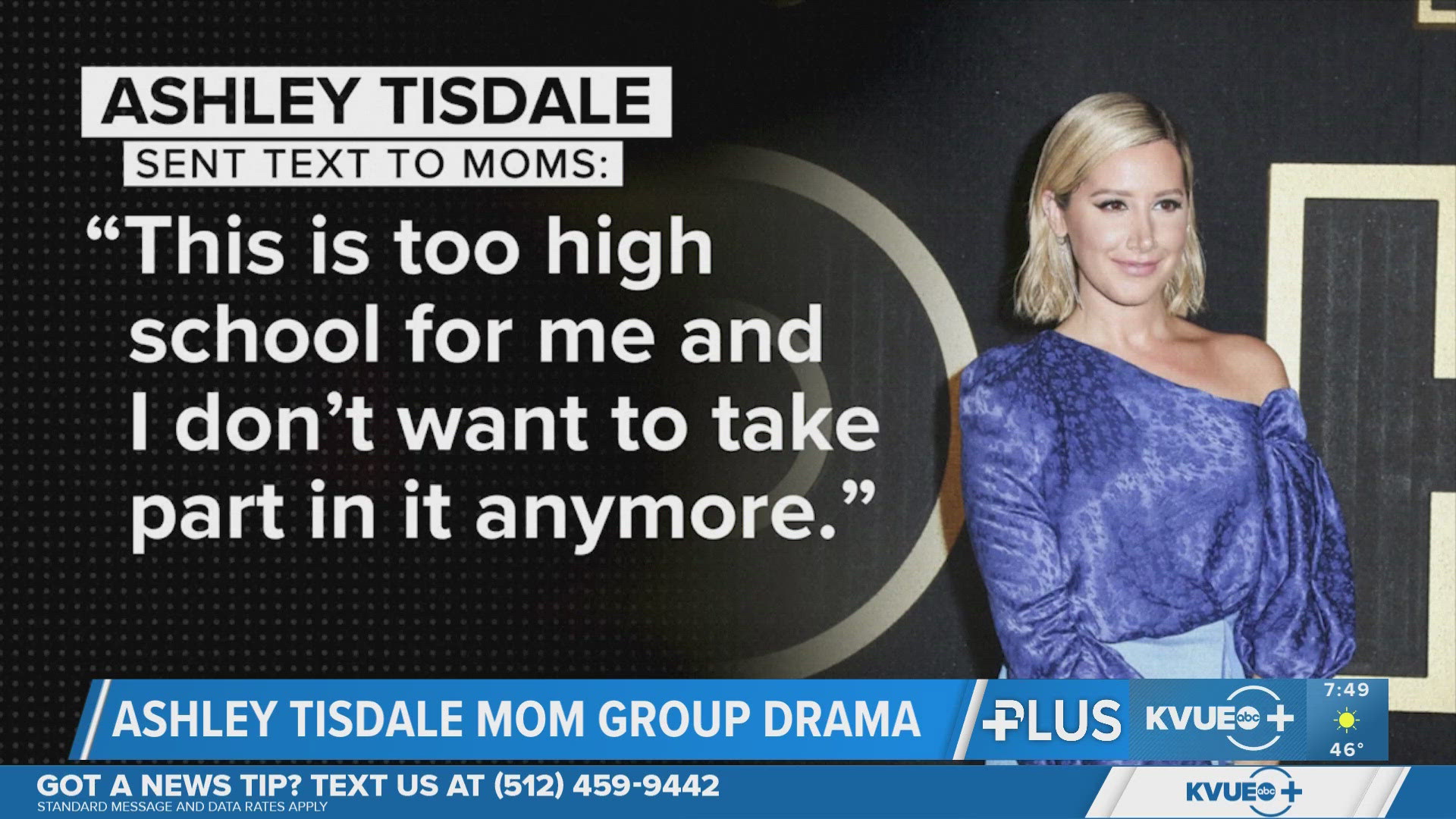 Actress Ashley Tisdale splits with 'toxic mom group' after drama