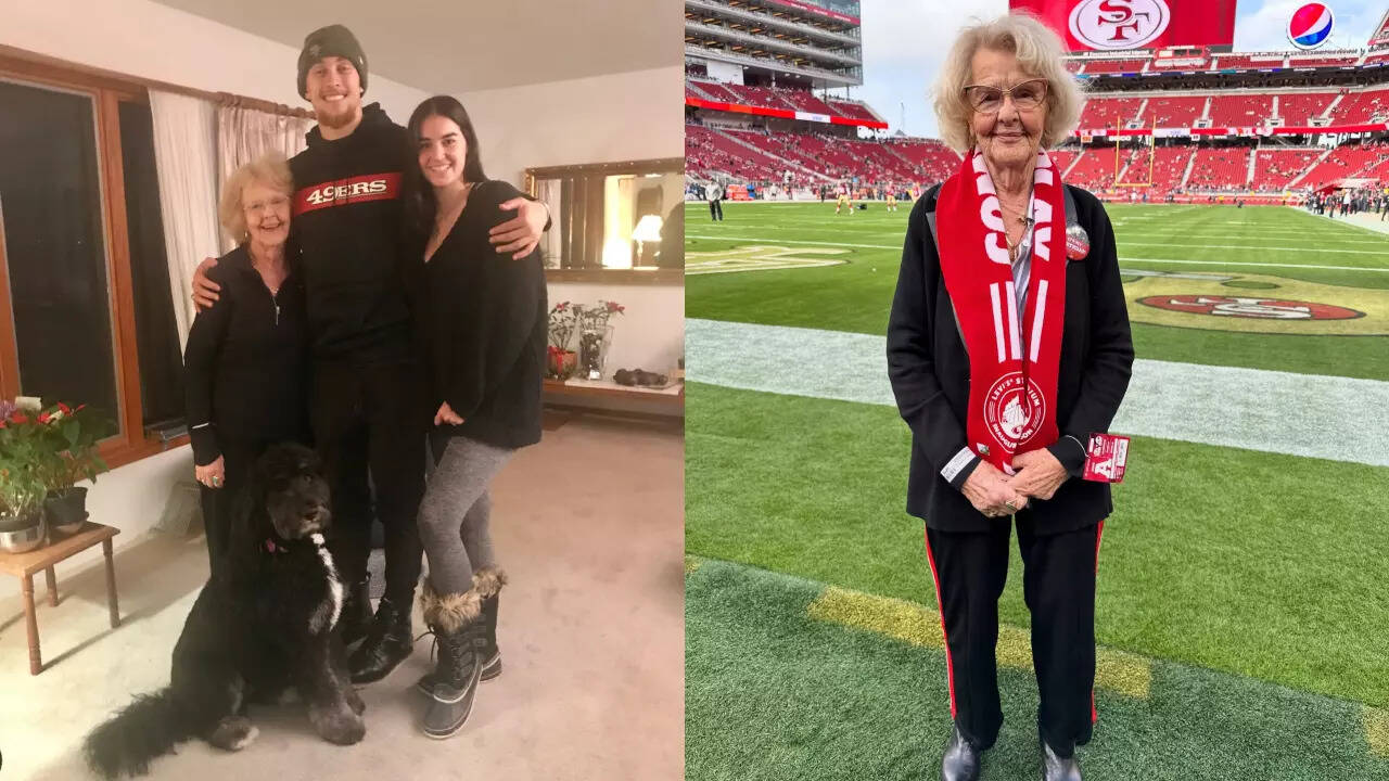 George Kittle’s grandma, Lucky, turns 103, and 49ers fans want that ...