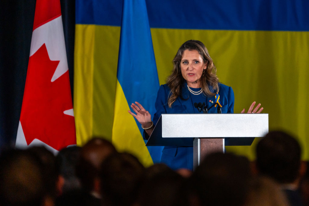 Chrystia Freeland leaves... for the Ukrainian government