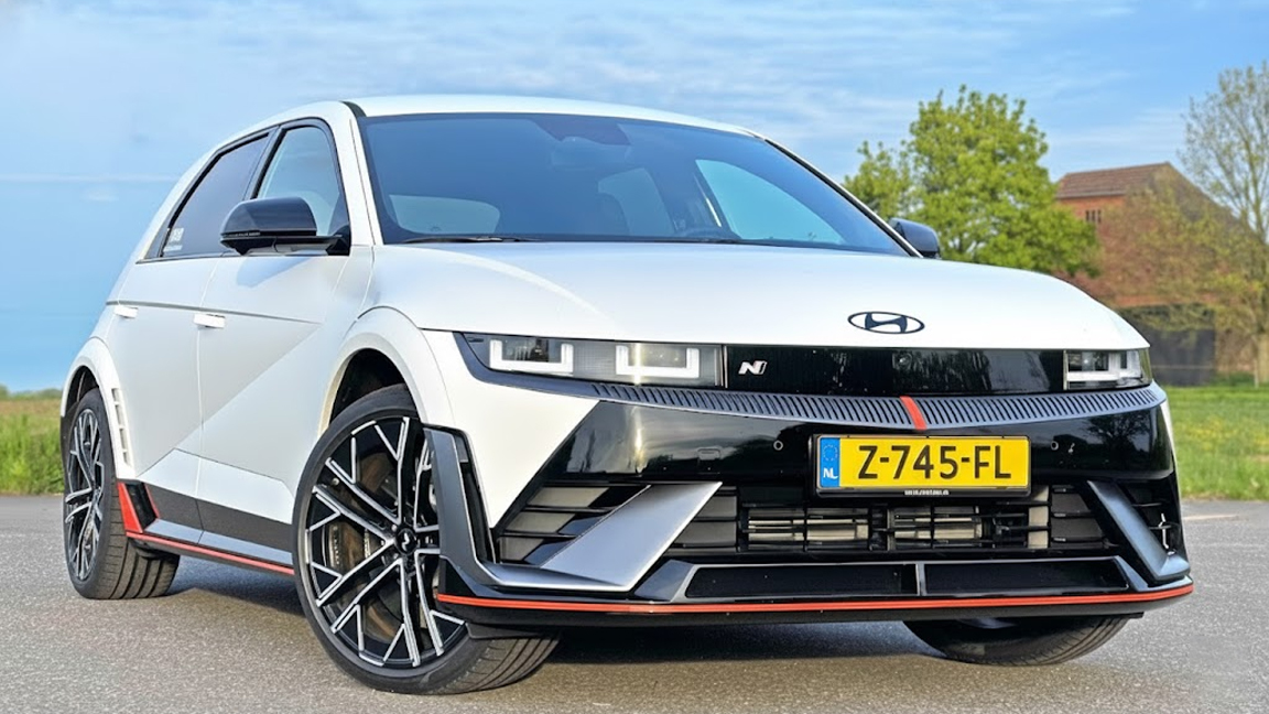 650HP Hyundai Ioniq 5 N tears up Autobahn