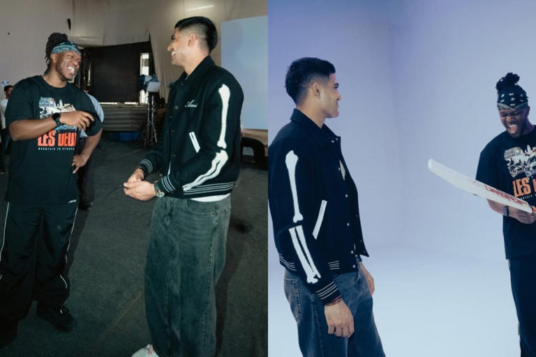 Worlds Collide: Shubman Gill Hangs Out With British Influencer KSI ...
