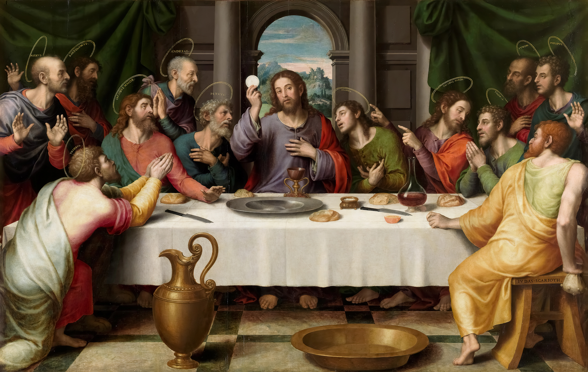 Hidden codes inside famous artworks