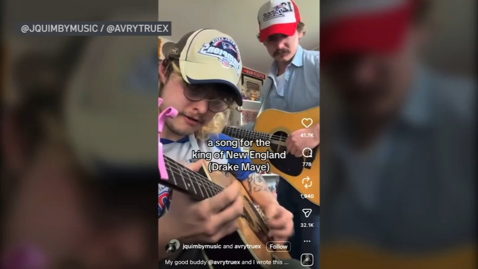 This local duo created a song about Patriots QB Drake Maye — and it's ...