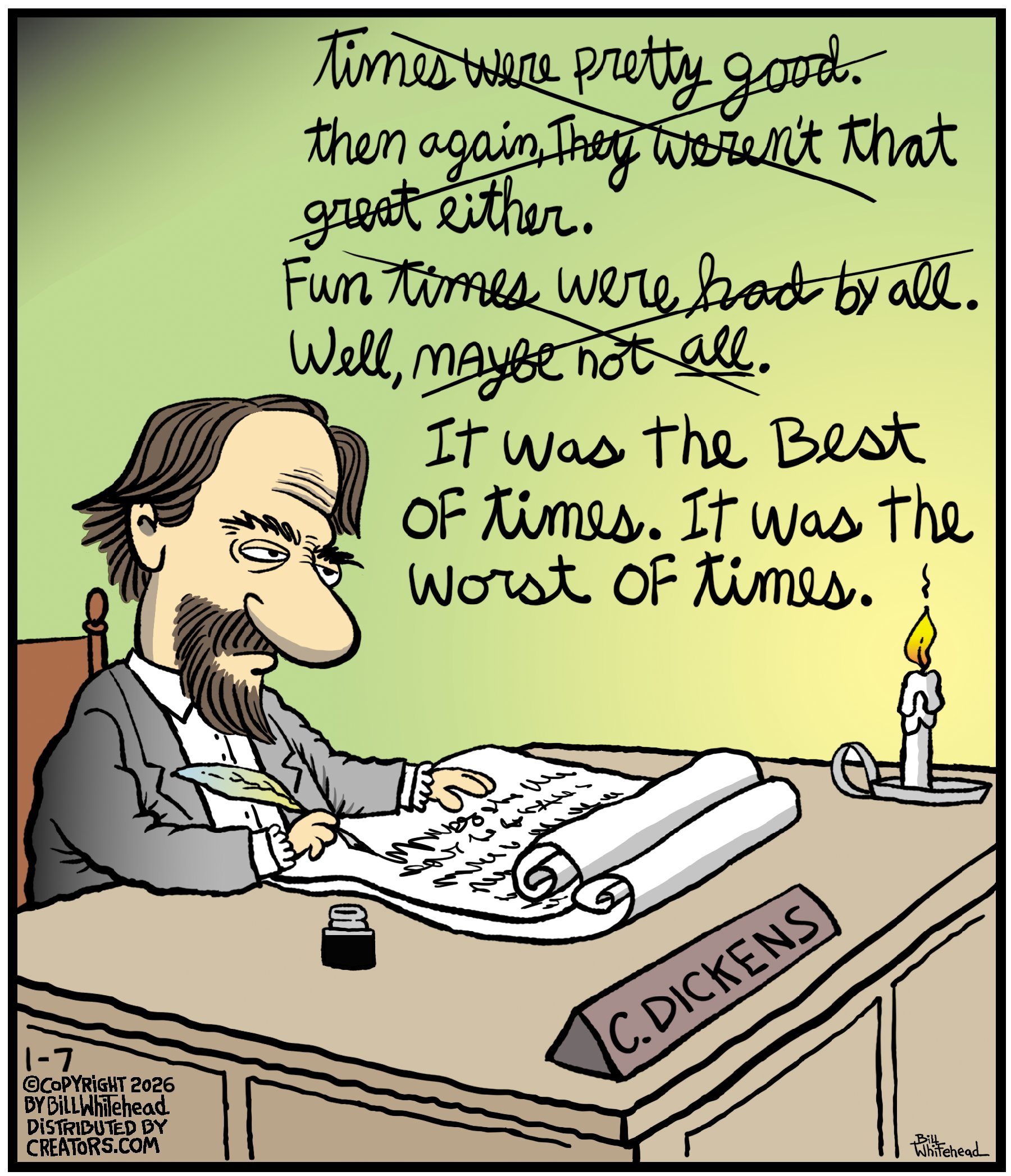 The latest comic strips from The Creators Syndicate (1/7)