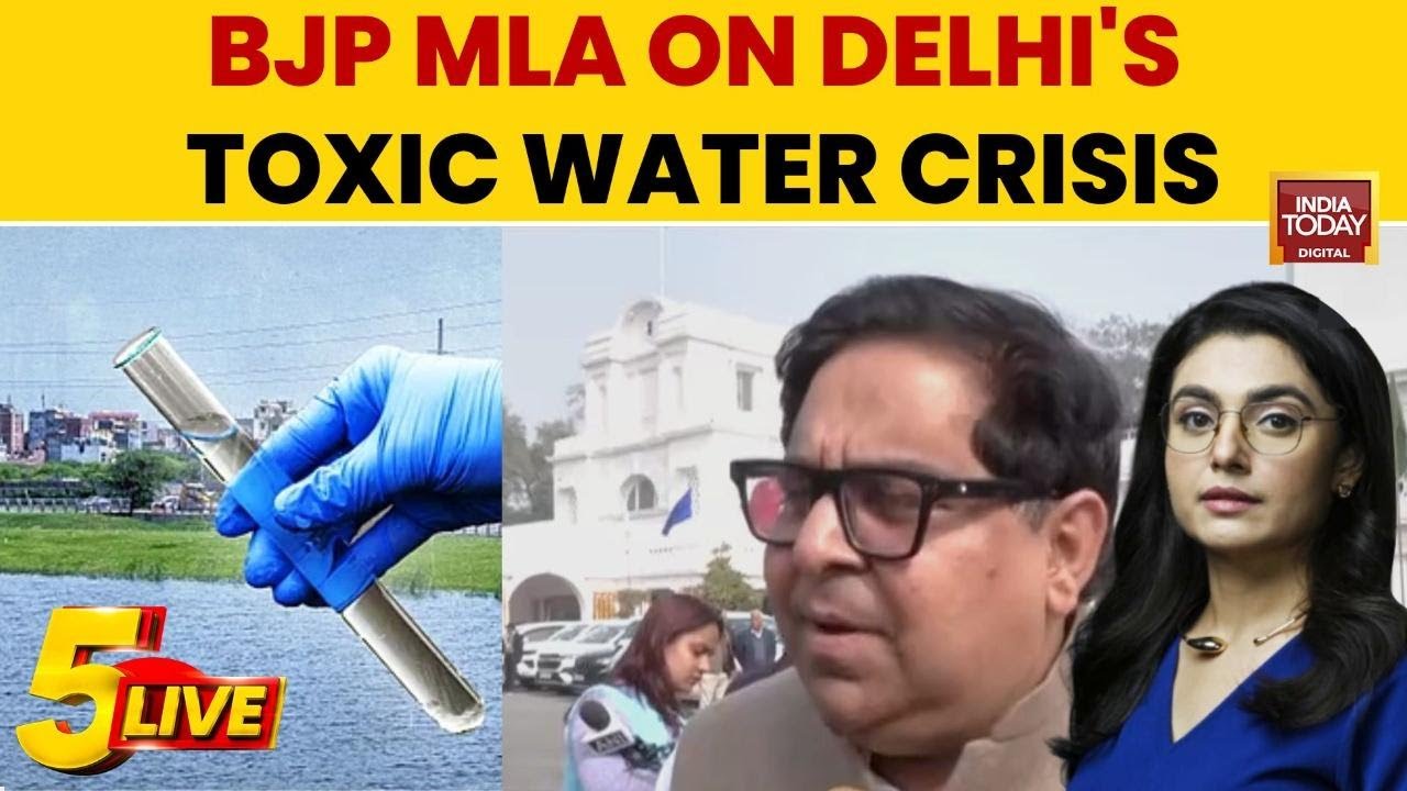 Delhi's water crisis continues | Sewage contaminates tap water in Kumar ...