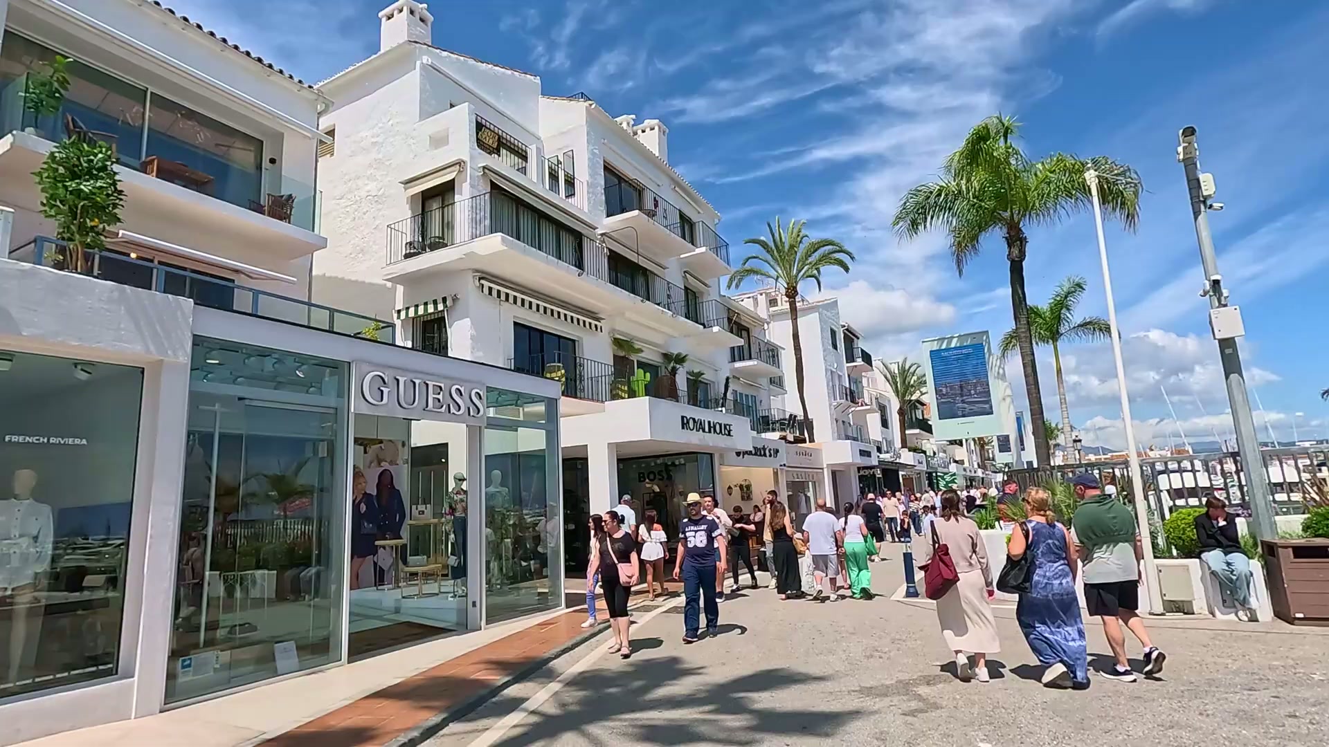 The luxury capital - Puerto Banús, Marbella, Spain - 4K walking tour 2025