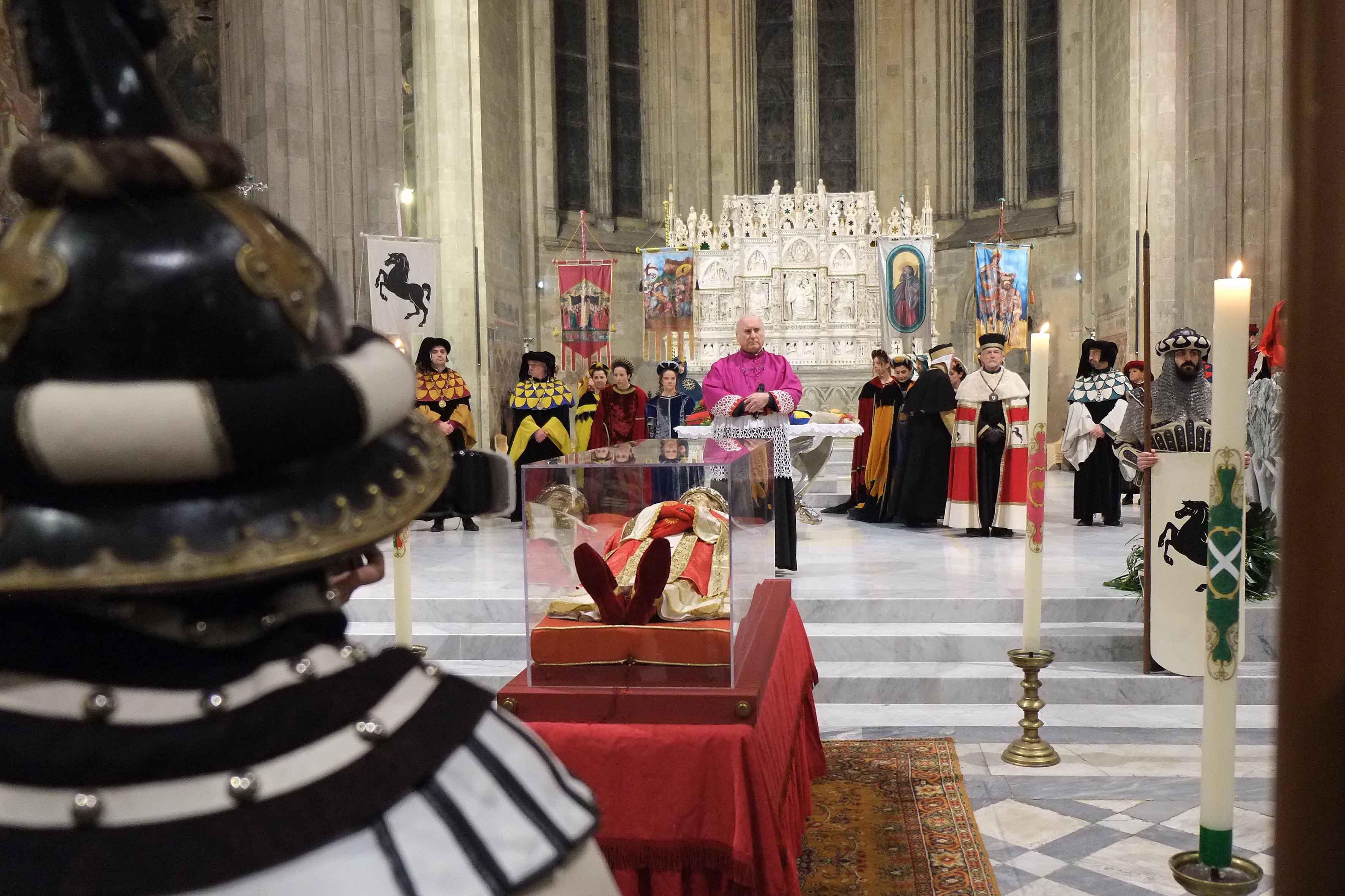 Sabato 10 gennaio l’offerta dei Ceri al Beato Gregorio X