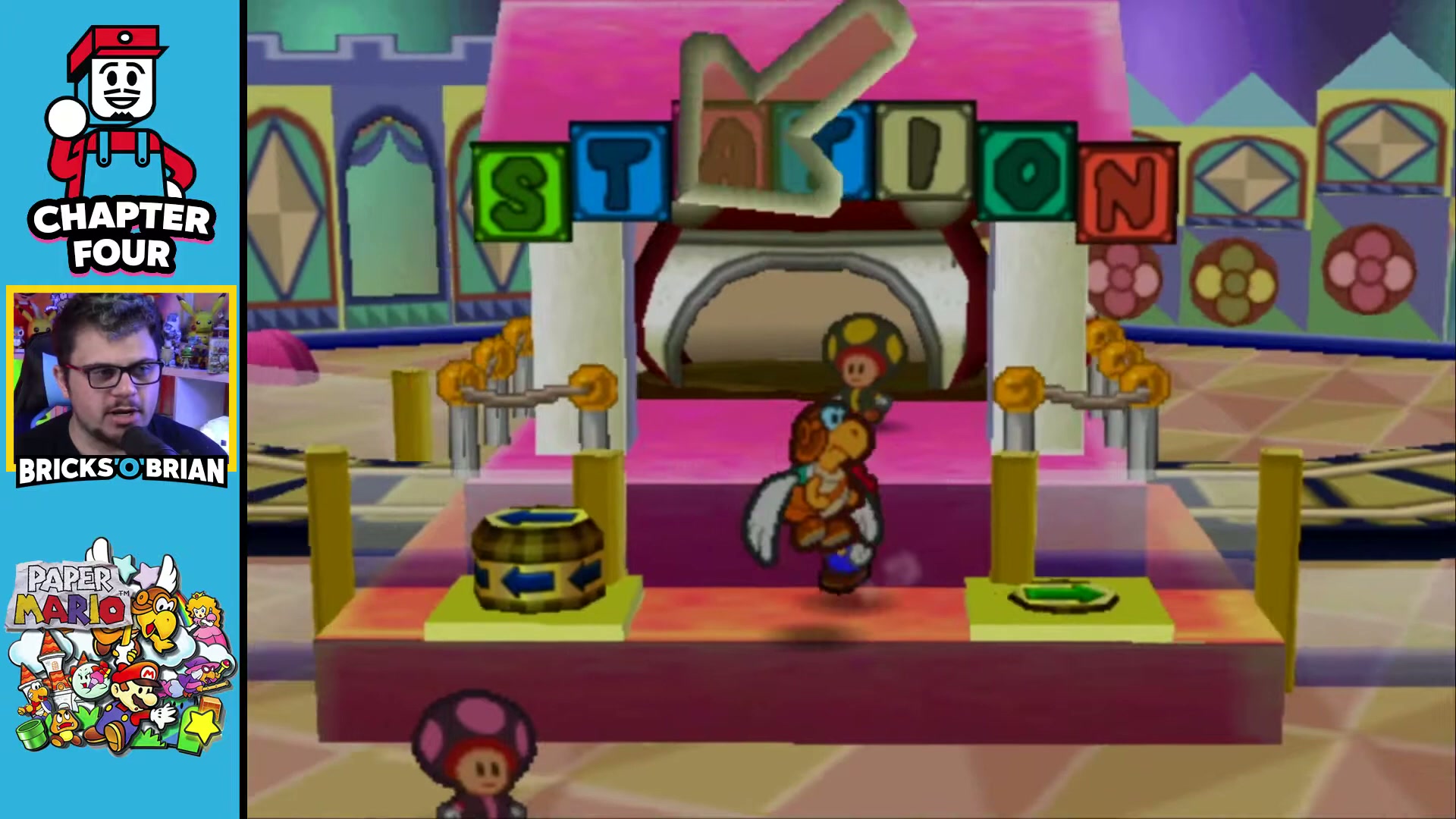 Calling upon the general! - Paper Mario with Bricks 'O' Brian