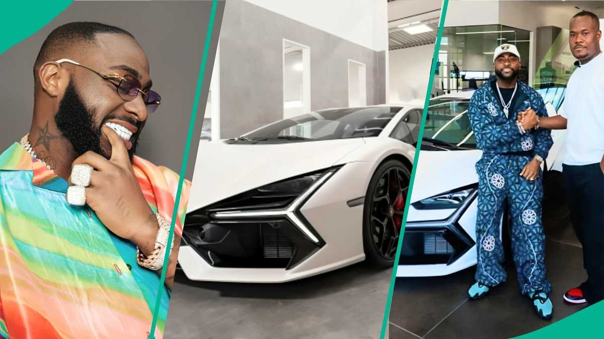 Nigerian music star Davido's custom-made 2026 Lamborghini Revuelto has ...