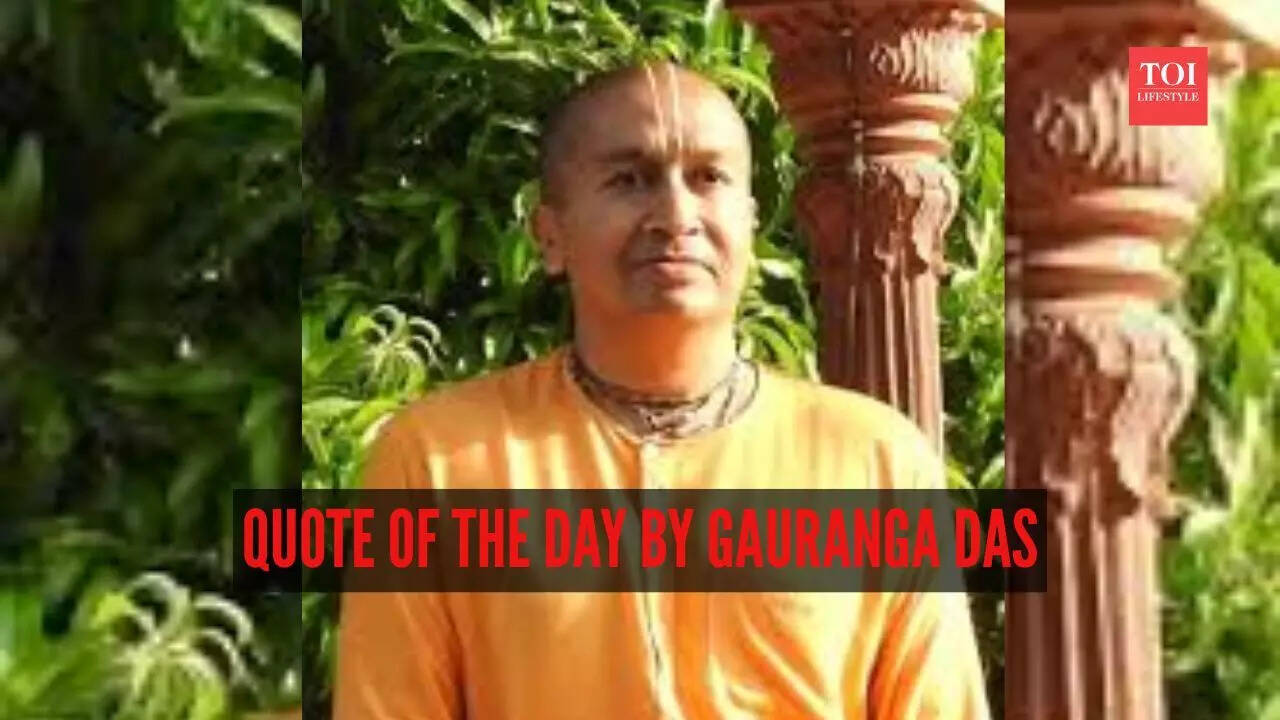 Quote of the day by Gauranga Das: "Pain is never the final chapter. It ...