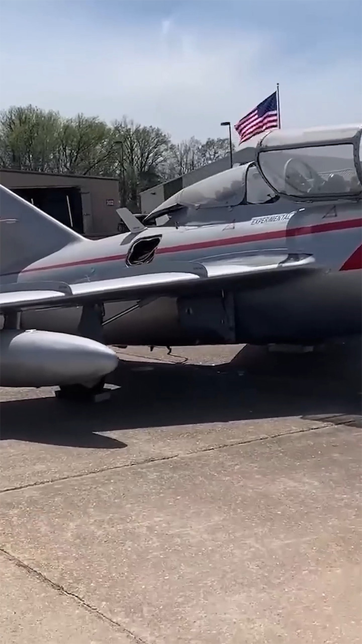 Buying a decommissioned fighter jet