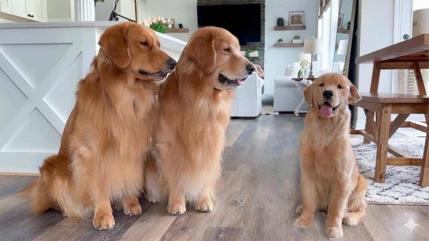 The adults are talking
