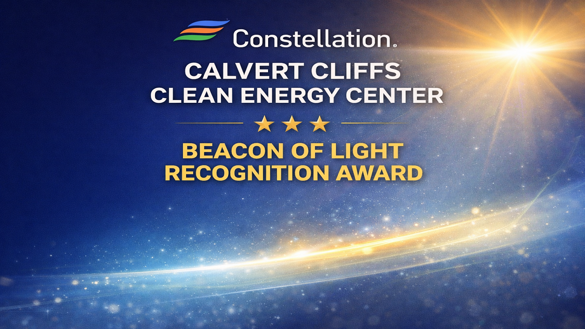 Calvert Cliffs honored for 50 years of service