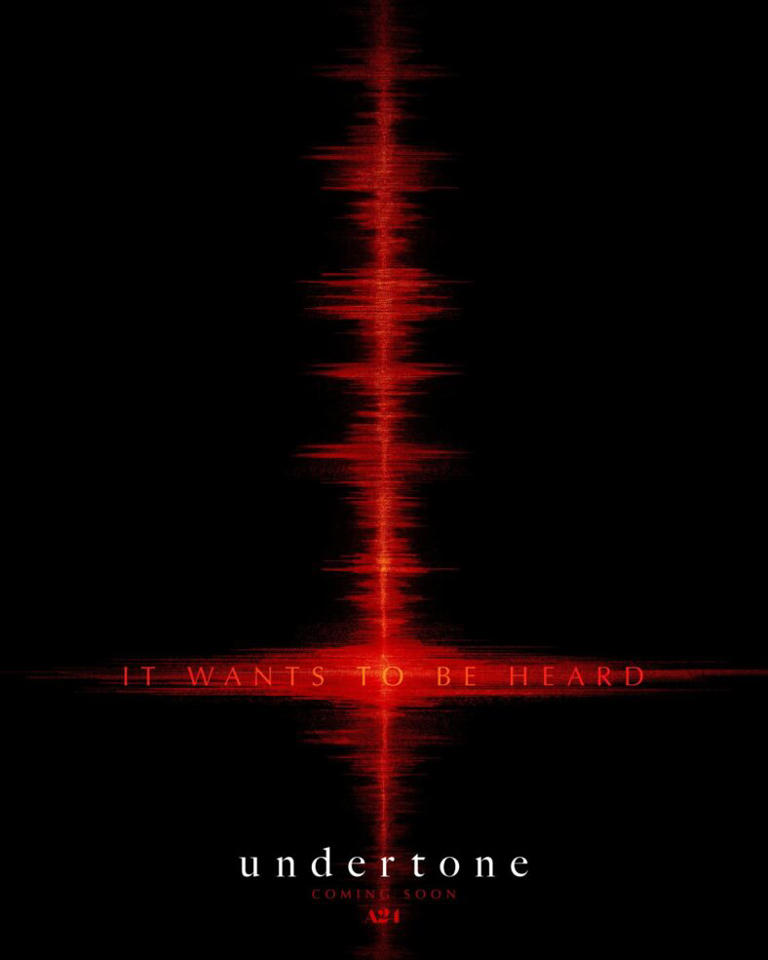 A24’s Frighteneing ‘Undertone’ Poster Wants to be Heard