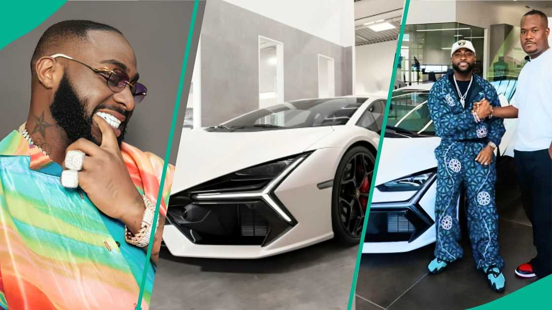 Nigerian music star Davido's custom-made 2026 Lamborghini Revuelto has ...