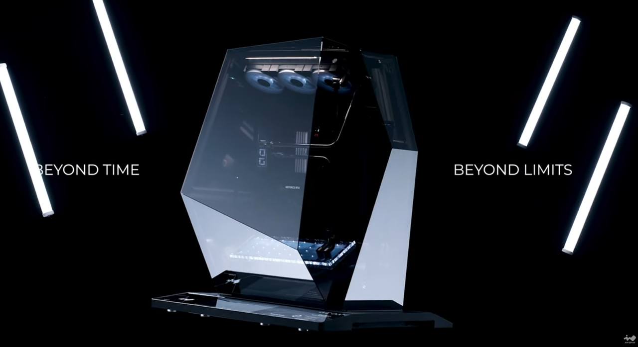 InWin's Aeon PC case features a shiny glass shell and an exceedingly ...