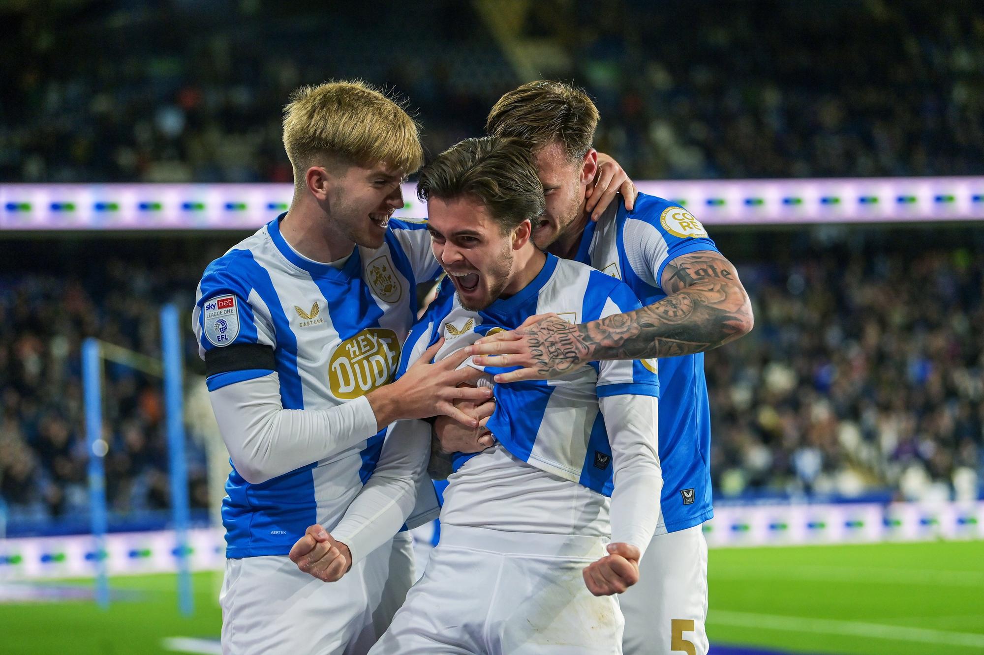 Huddersfield Town boss on Owen Goodman and Leo Castledine plus updates ...