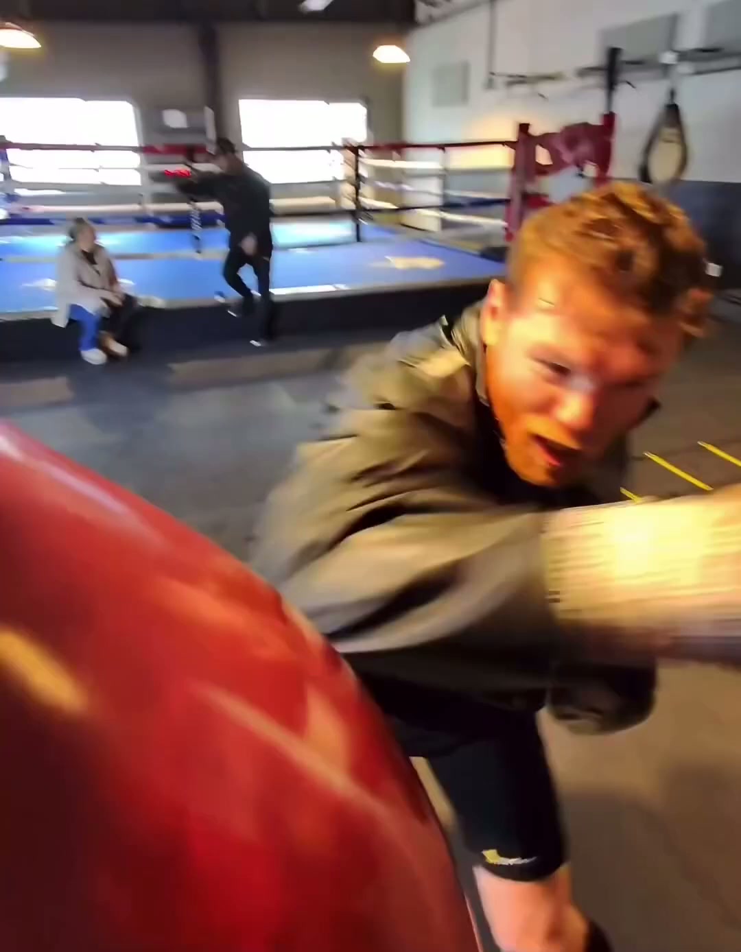 Canelo Is A Vicious Puncher That's Displayed In Trainers P.O.V