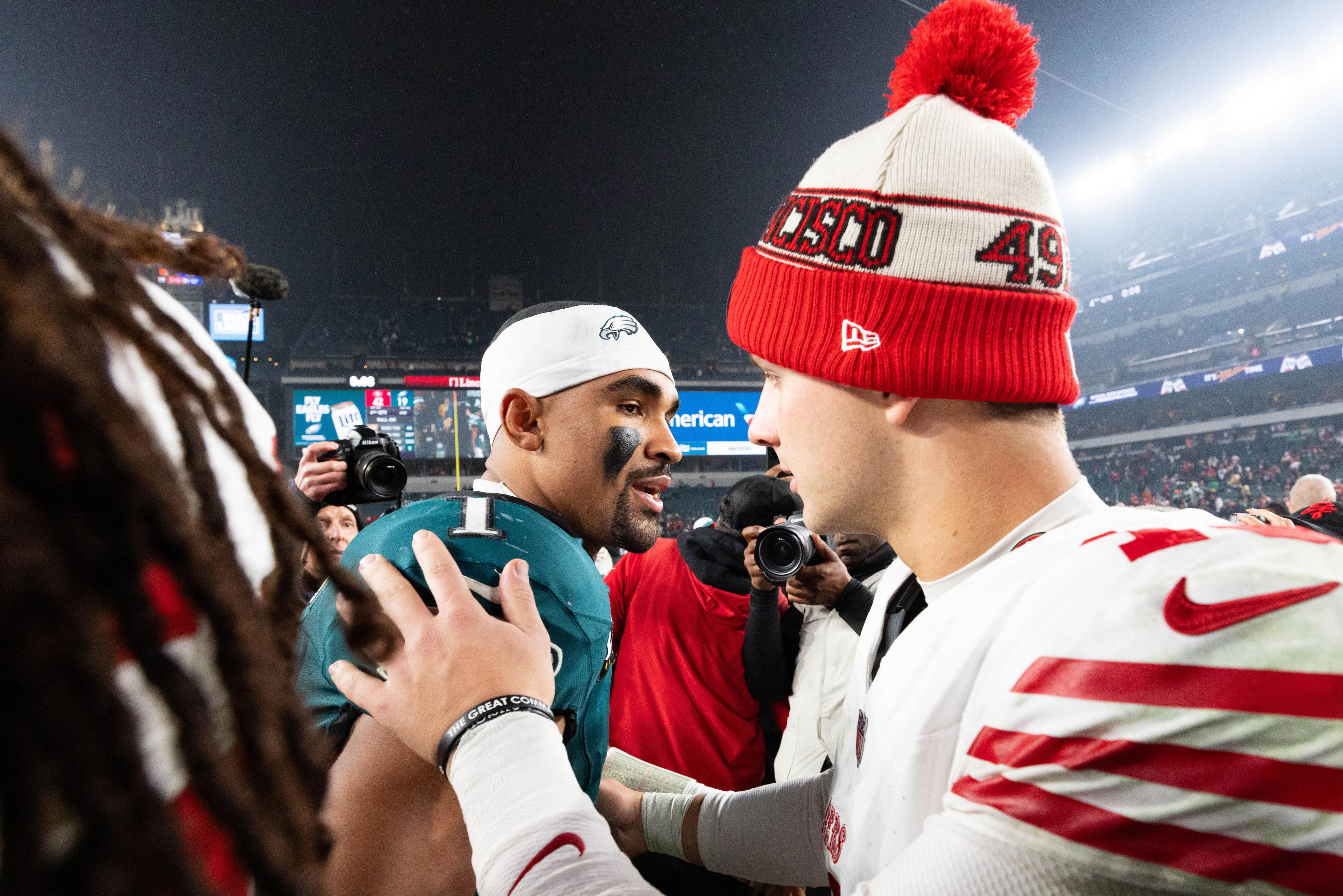 49ers vs Eagles NFL playoff scenarios, potential divisional round opponents
