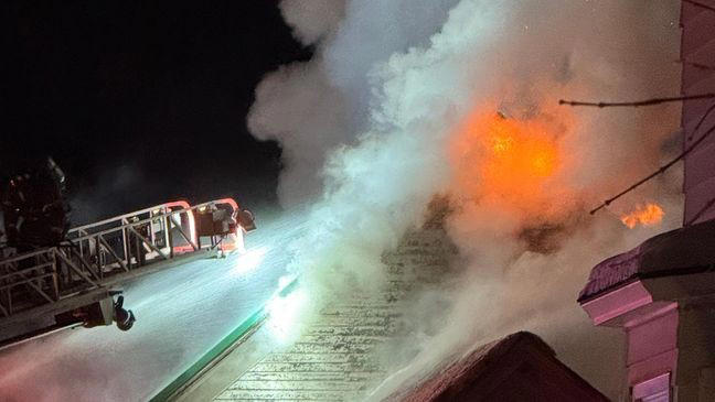 Fire rips through home in Mexico