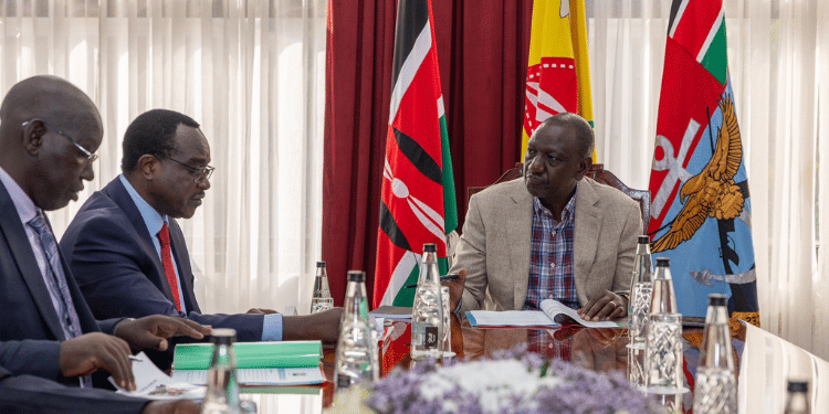 Ruto hosts CS Ogamba ahead of KCSE 2025 release