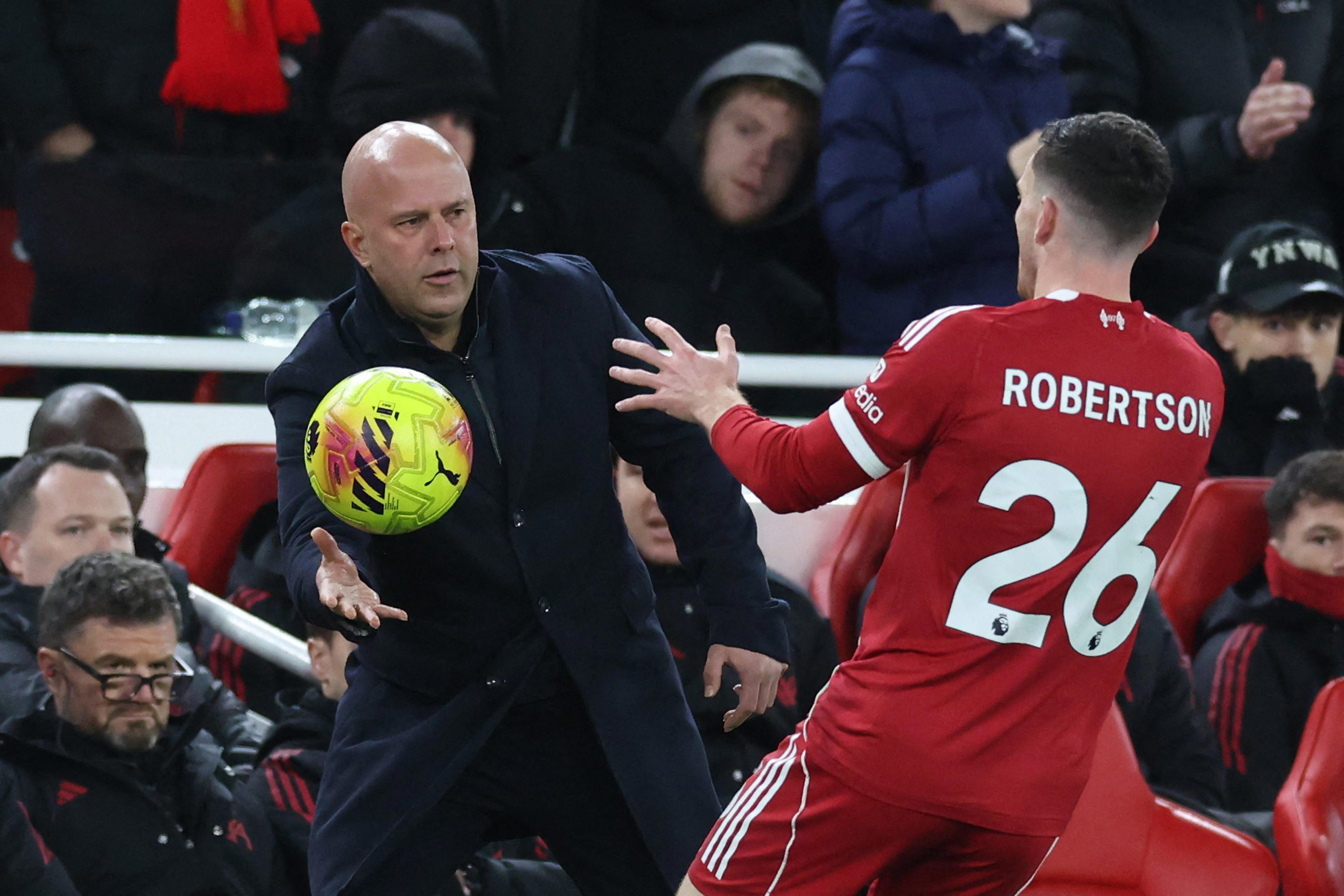 Liverpool boss Arne Slot doesn't 'completely disagree' with fans' criticism