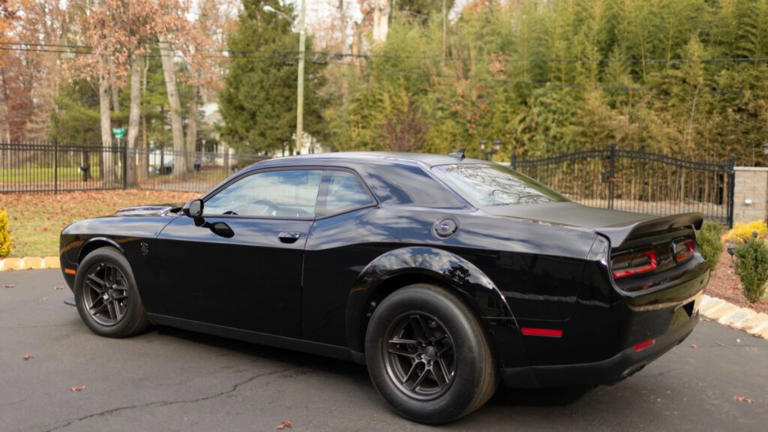 Crashed with 116 miles: A rare Dodge Challenger Demon 170 heads back to ...