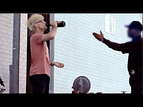 I drank in public and used magic to escape every single cop