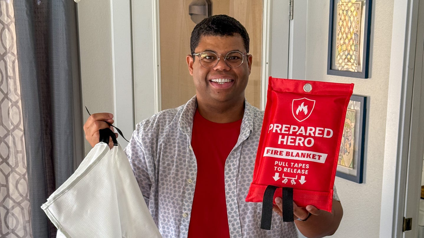 Add a fire blanket to your safety kit today