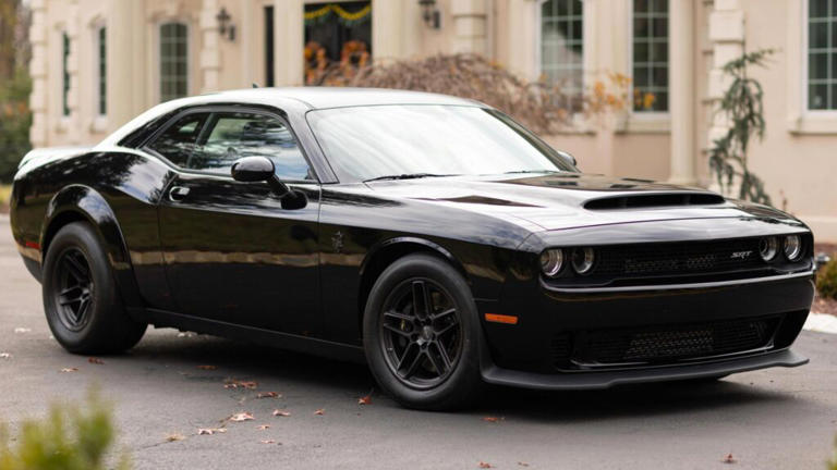 Crashed with 116 miles: A rare Dodge Challenger Demon 170 heads back to ...
