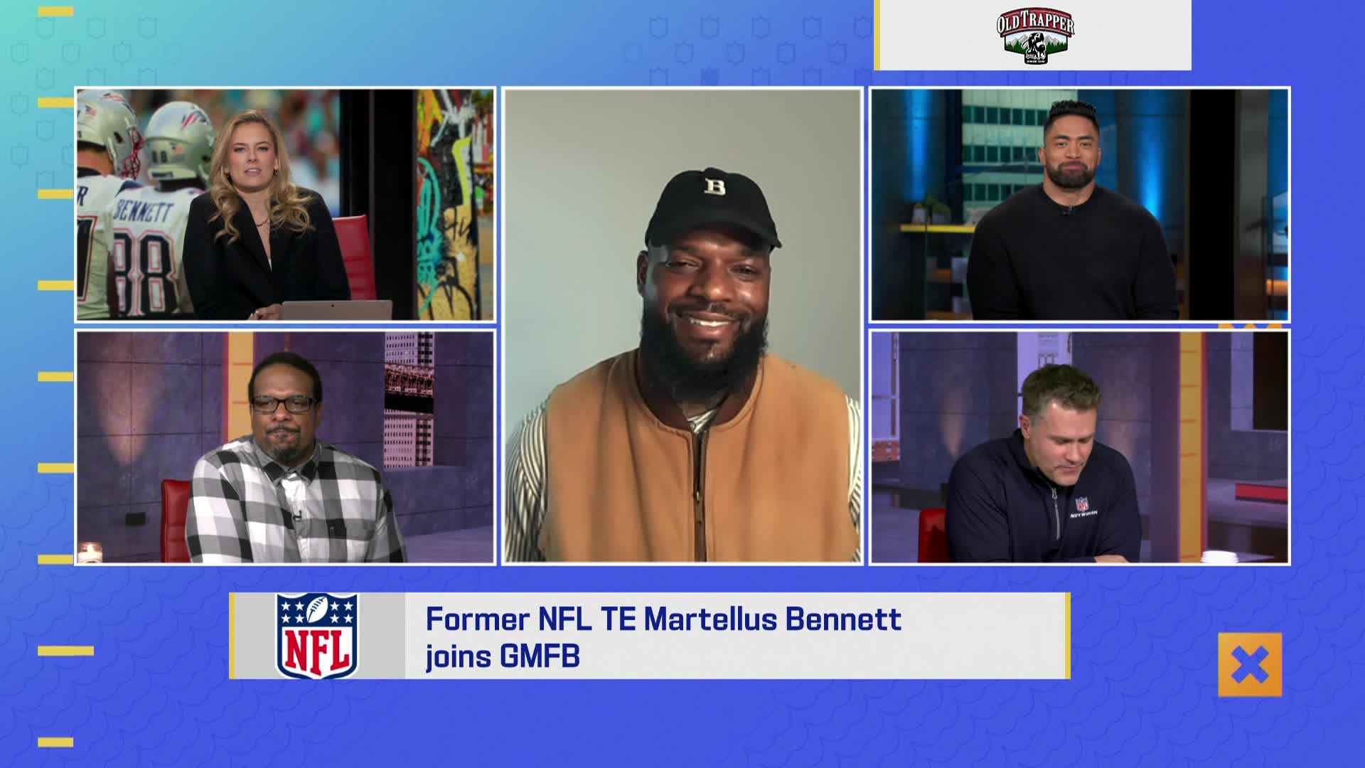 Super Bowl LI champion and former TE Martellus Bennett joins 'GMFB'