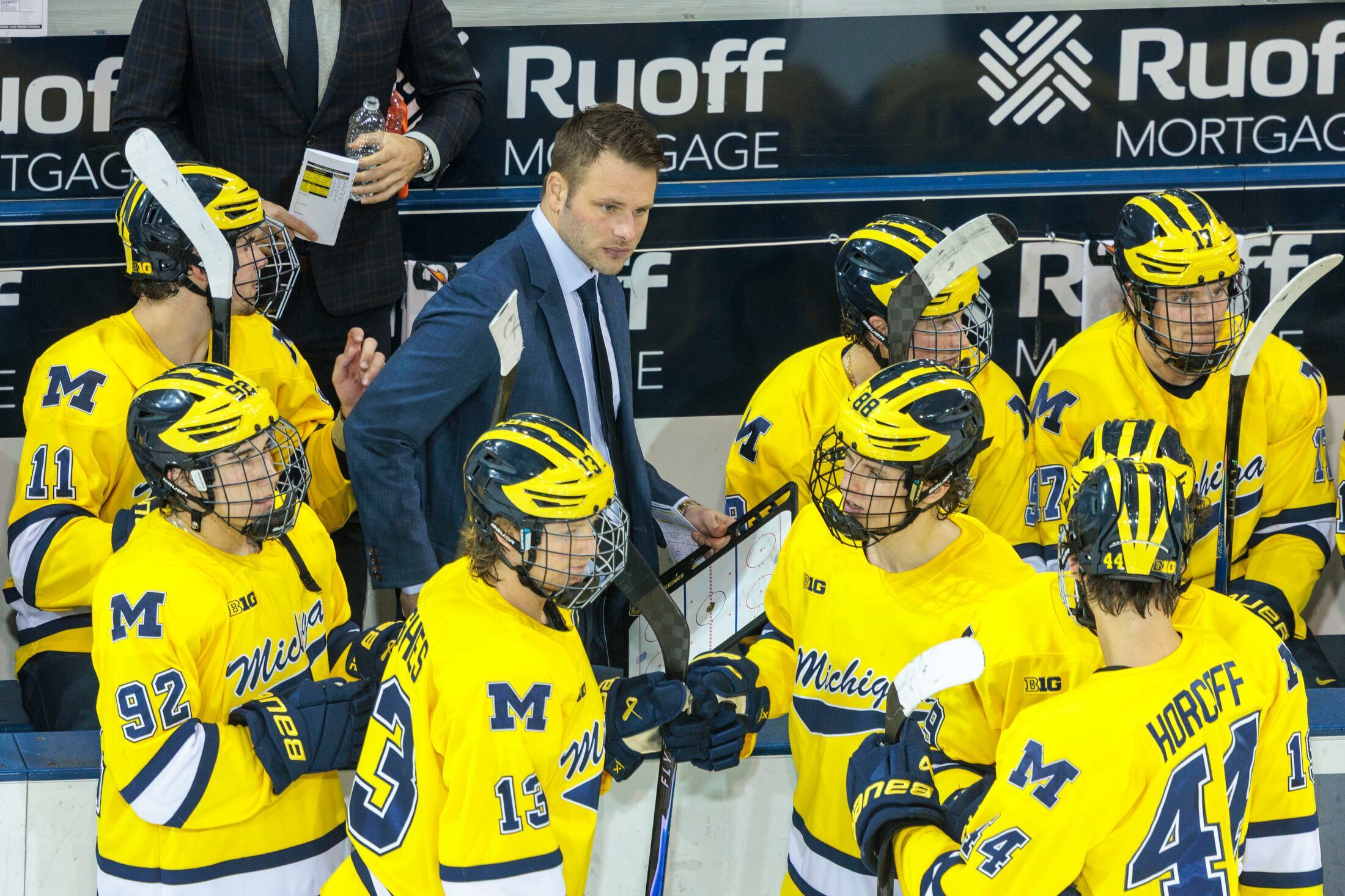 Michigan’s hockey coach relates to what Kyle Whittingham is going ...