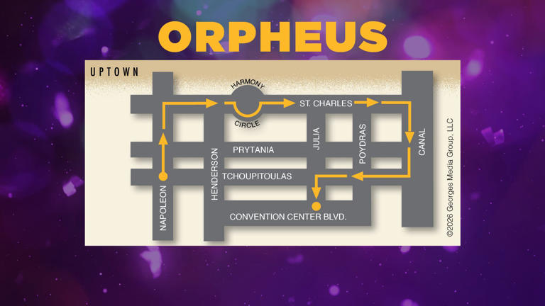 Mardi Gras 2026 parade schedule, routes and times