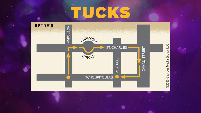 Mardi Gras 2026 parade schedule, routes and times