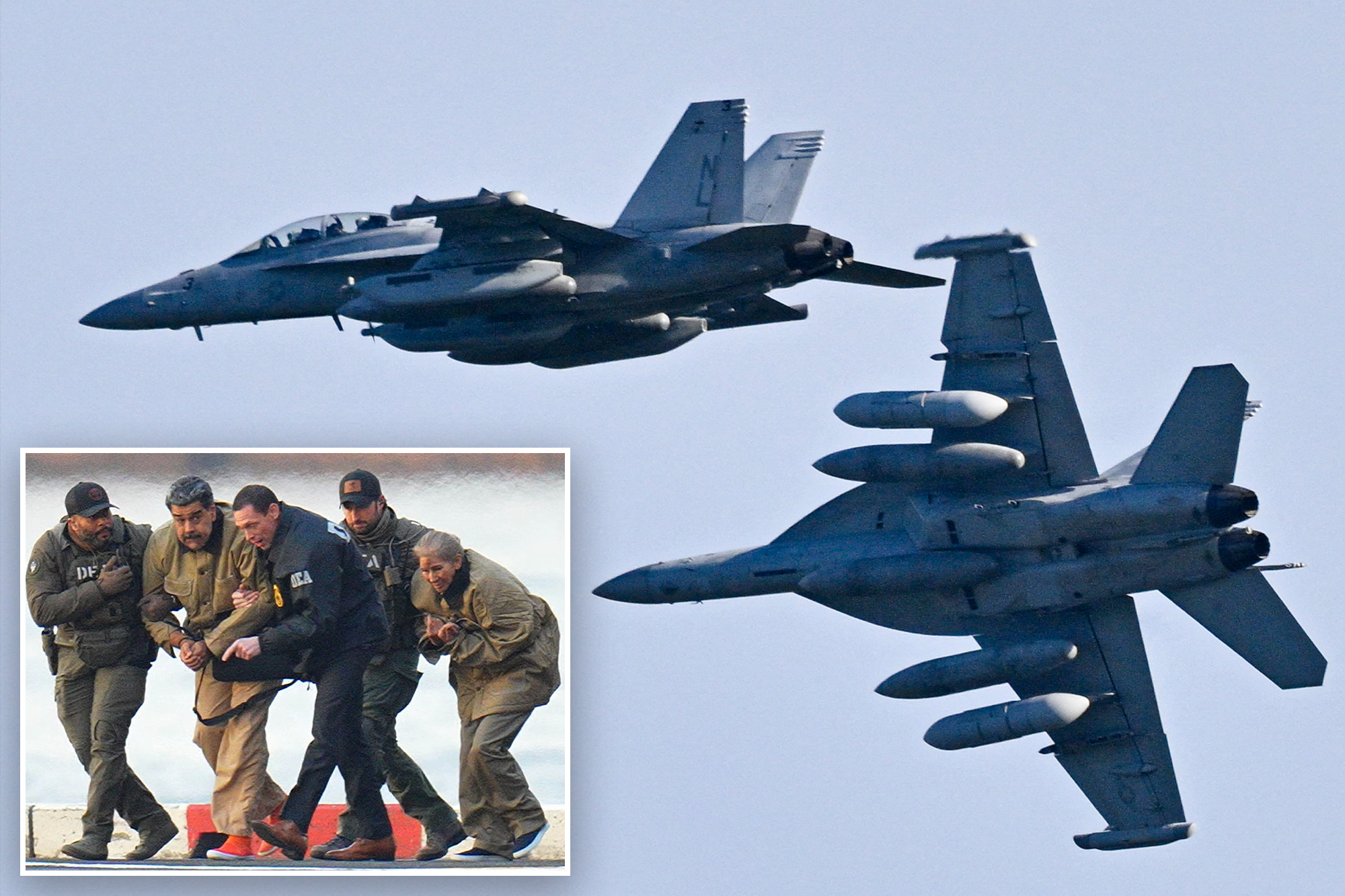 US 'Growler' signal-jamming jets scrambled Venezuela’s defenses during ...
