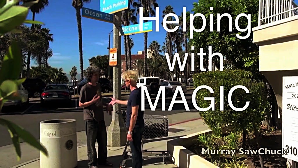I surprised a homeless veteran with magic on Thanksgiving and broke ...