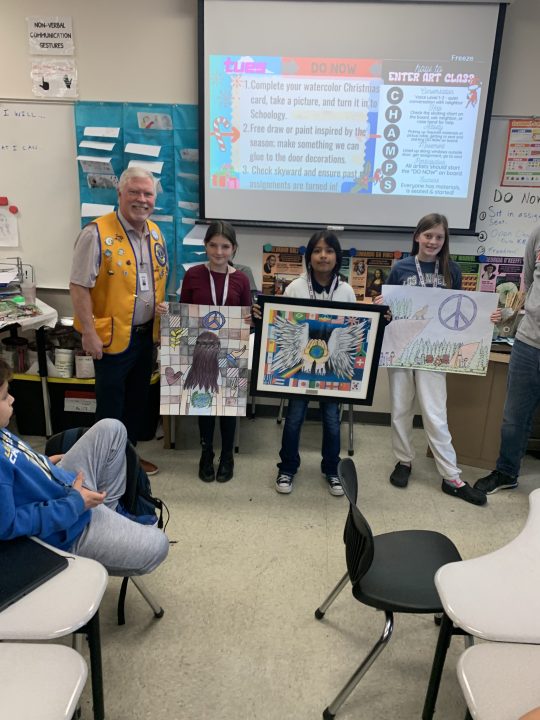 Belton ISD student’s peace poster advances to nationals