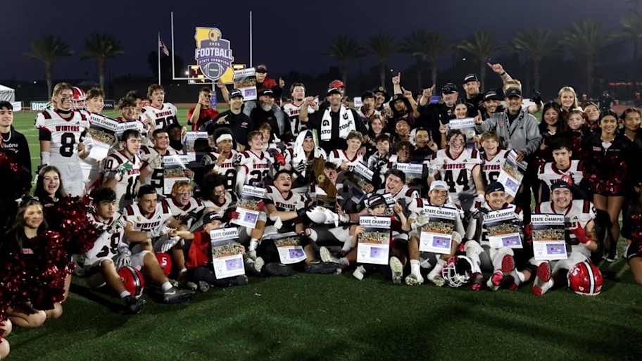 Winters High School (CA) Captured It's First-Ever CIF Football State ...