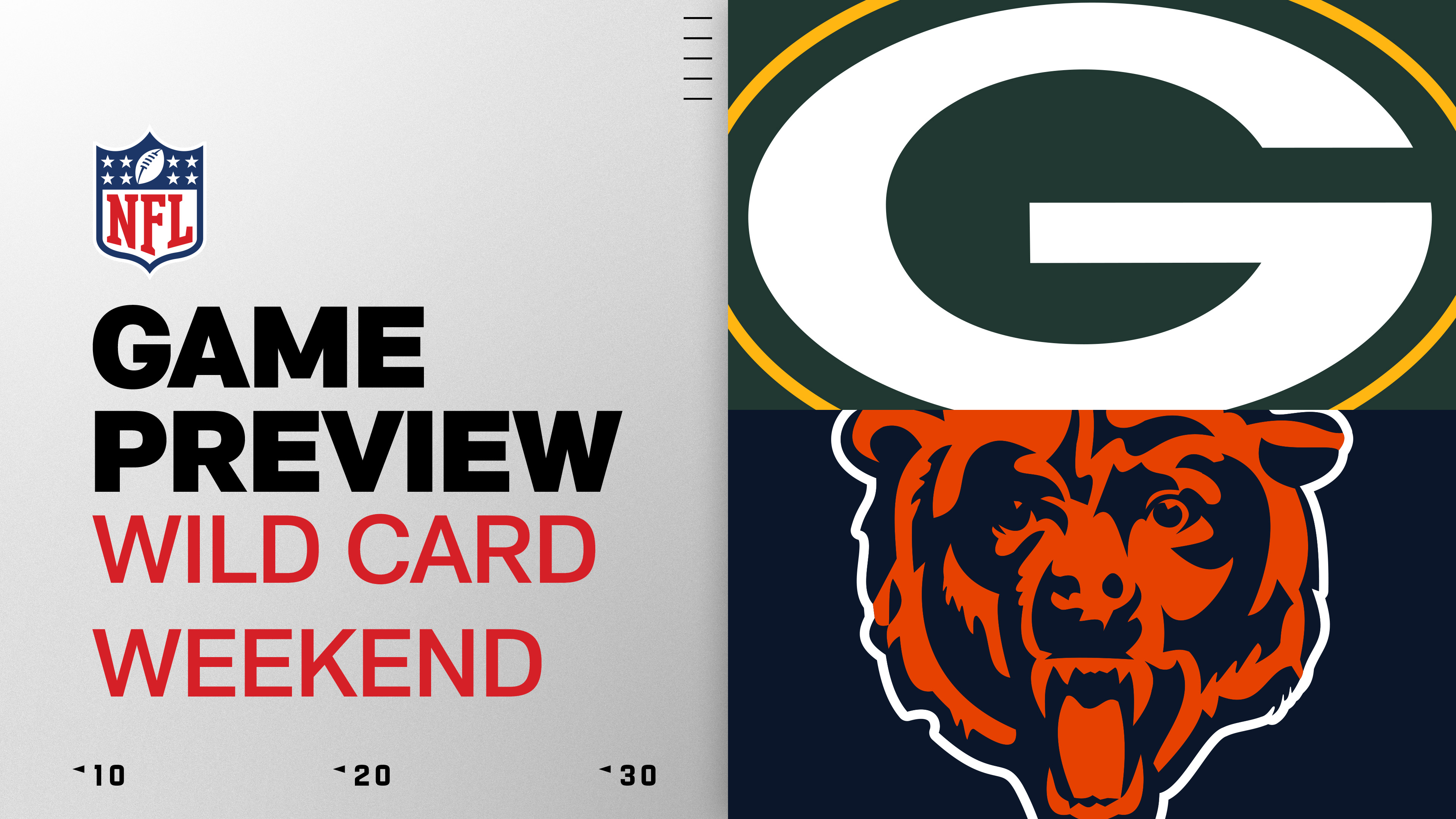 Packers vs. Bears preview Wild Card Weekend