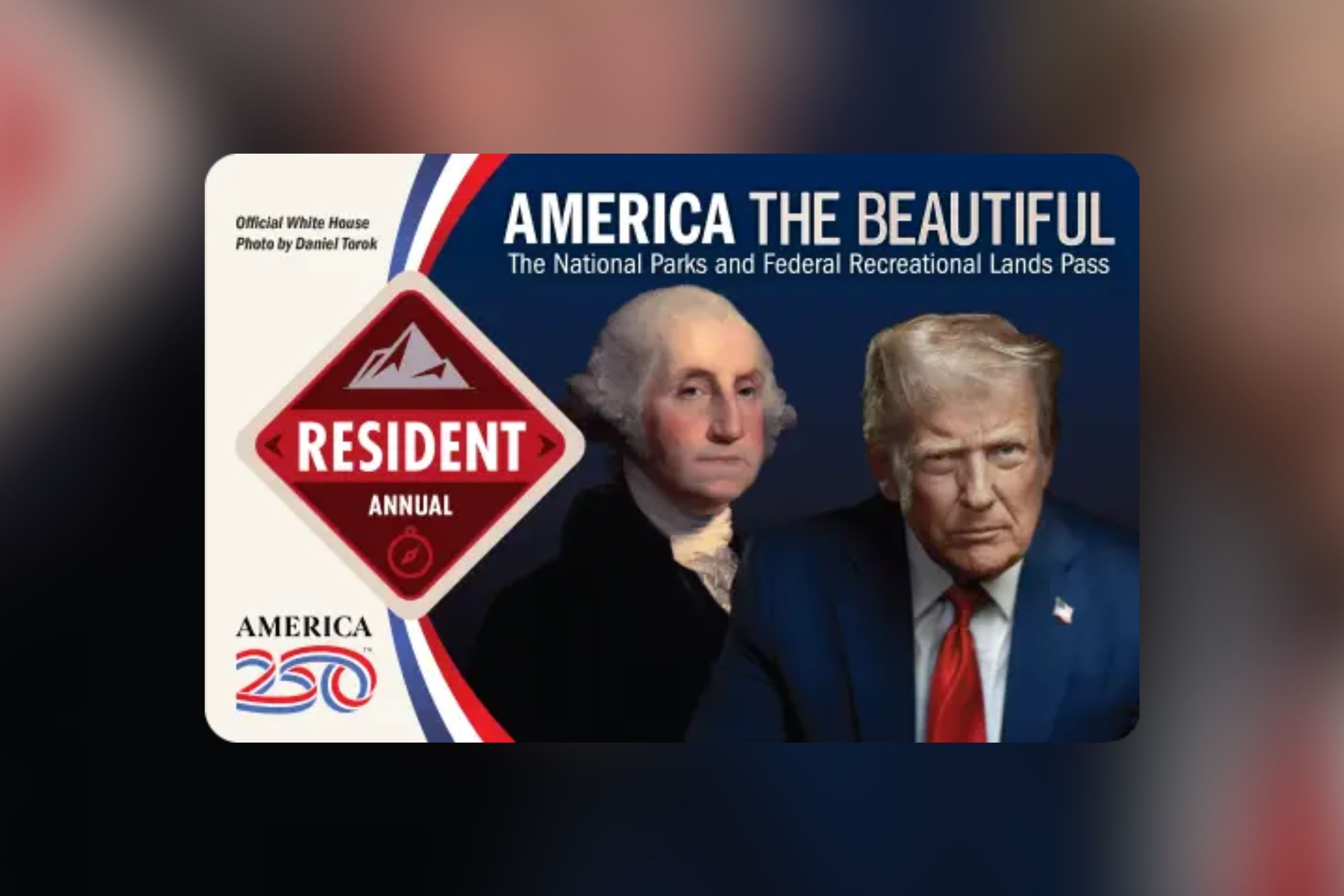 Covering Trump's face on national park pass could make it void