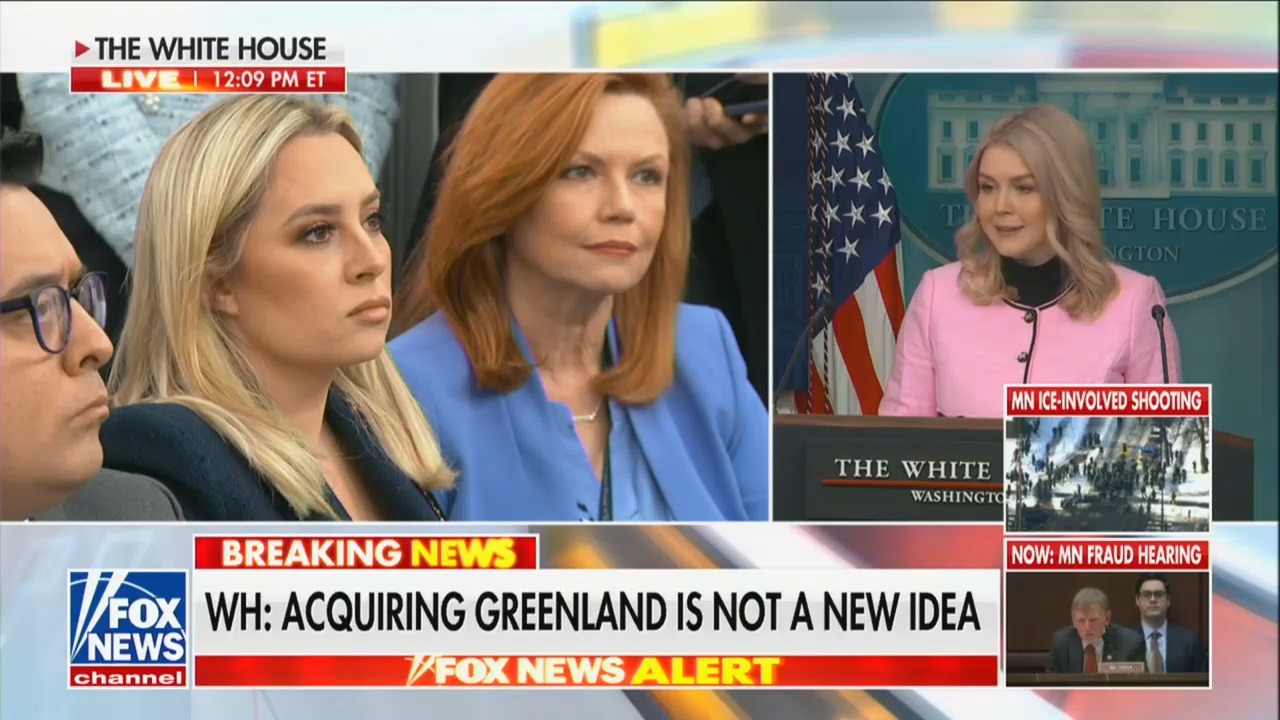 Watch: Fox’s Jacqui Heinrich confronts Karoline Leavitt over Greenland ...