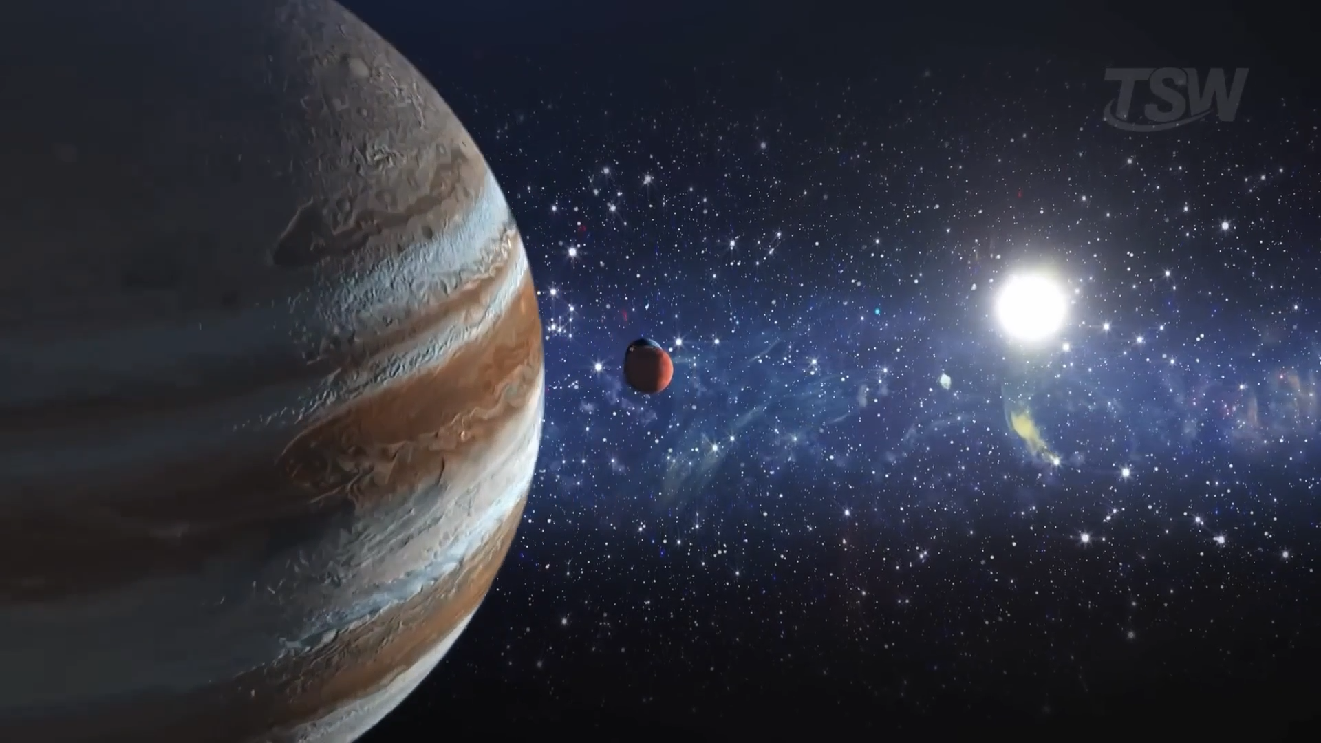 Journey from the pale blue dot to the edge of the universe