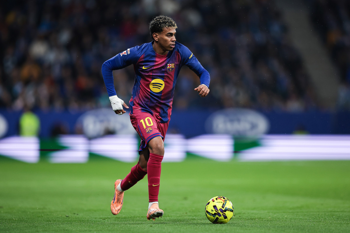 Why is Lamine Yamal not playing tonight for Barcelona vs Athletic Club?